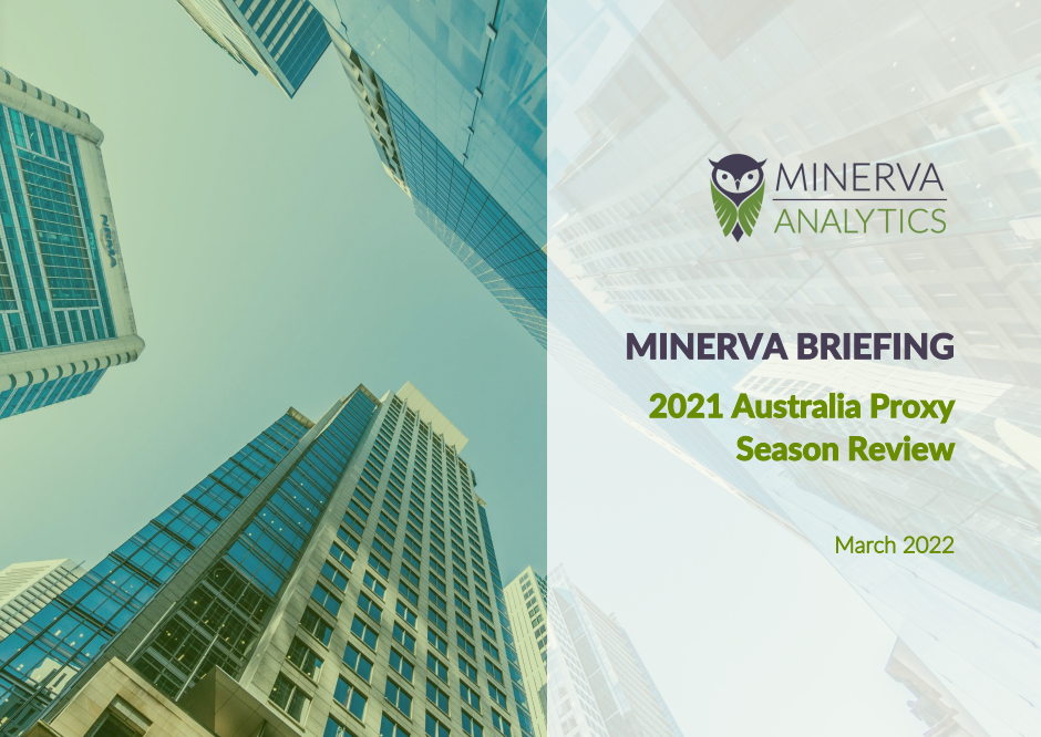 Minerva Briefing – 2021 Australia AGM Season Review - Minerva-Manifest