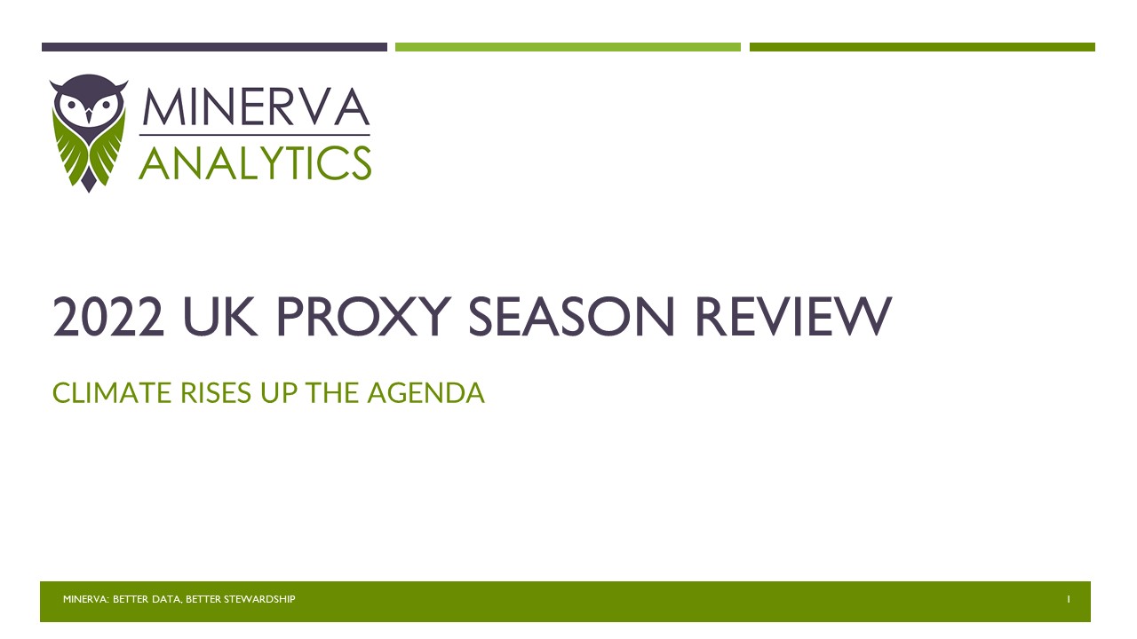 2022 UK AGM Season Review - Minerva-Manifest